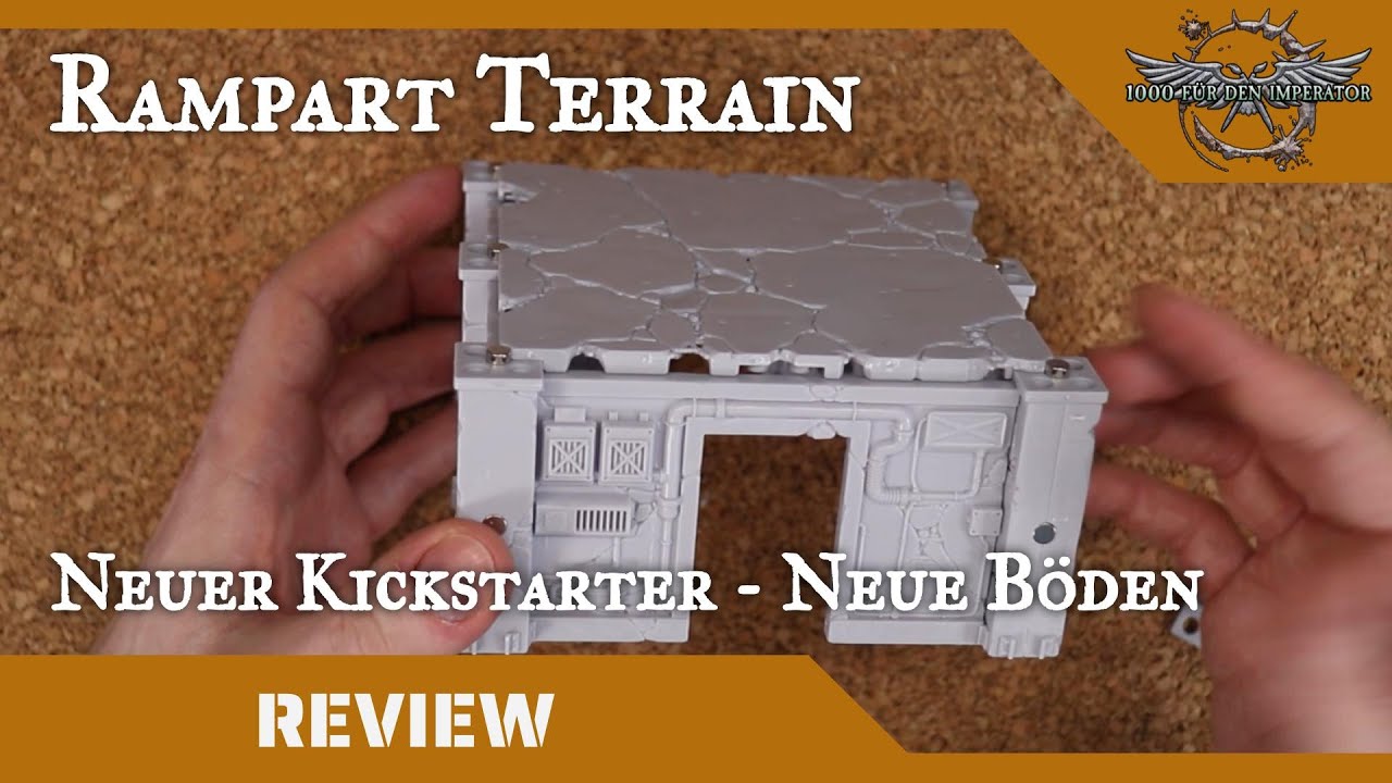 Rampart Terrain Kickstarter Teil 3: Neue Böden - Neues Terrain - YouTube