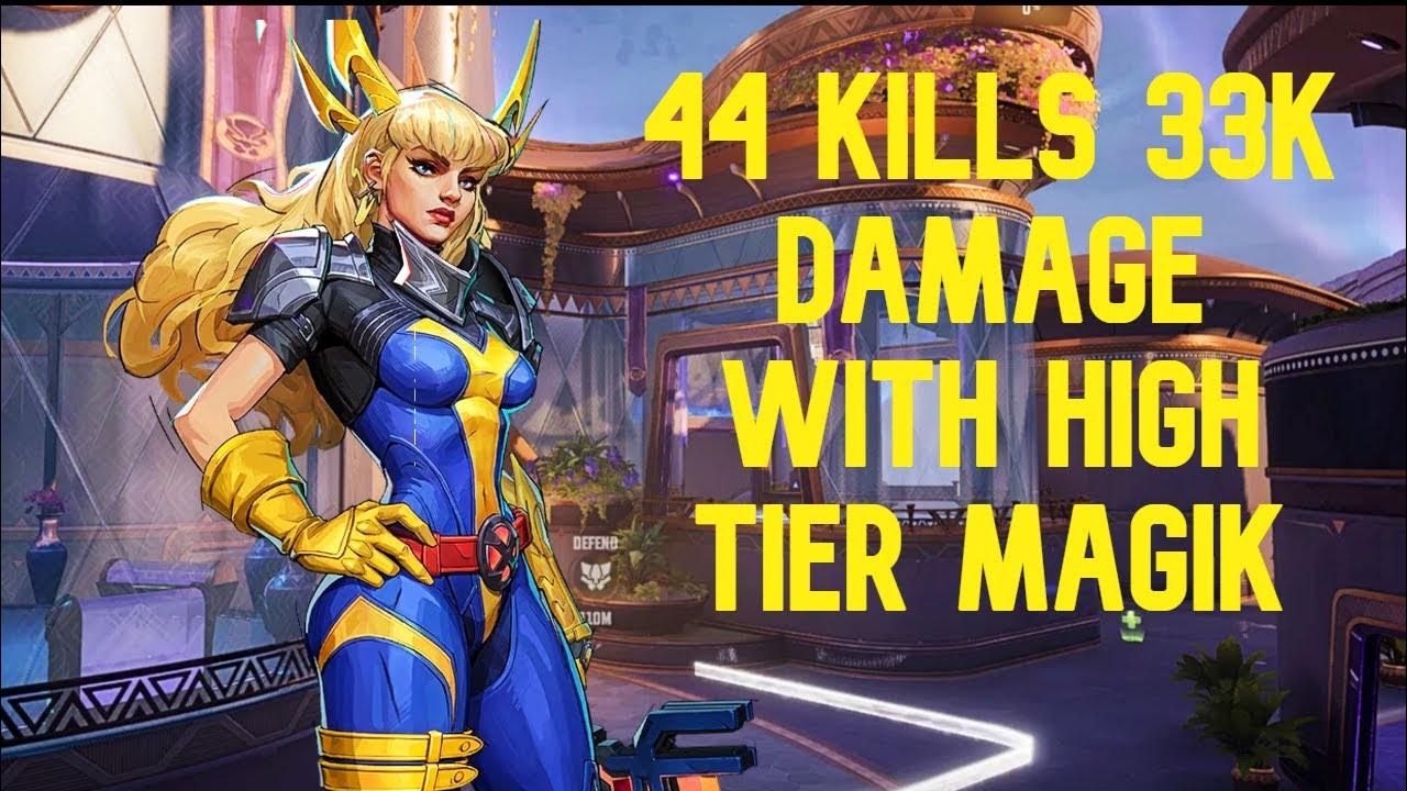 Best Magik 43 Kills 33K Damage Gameplay In Marvel Rivals - YouTube