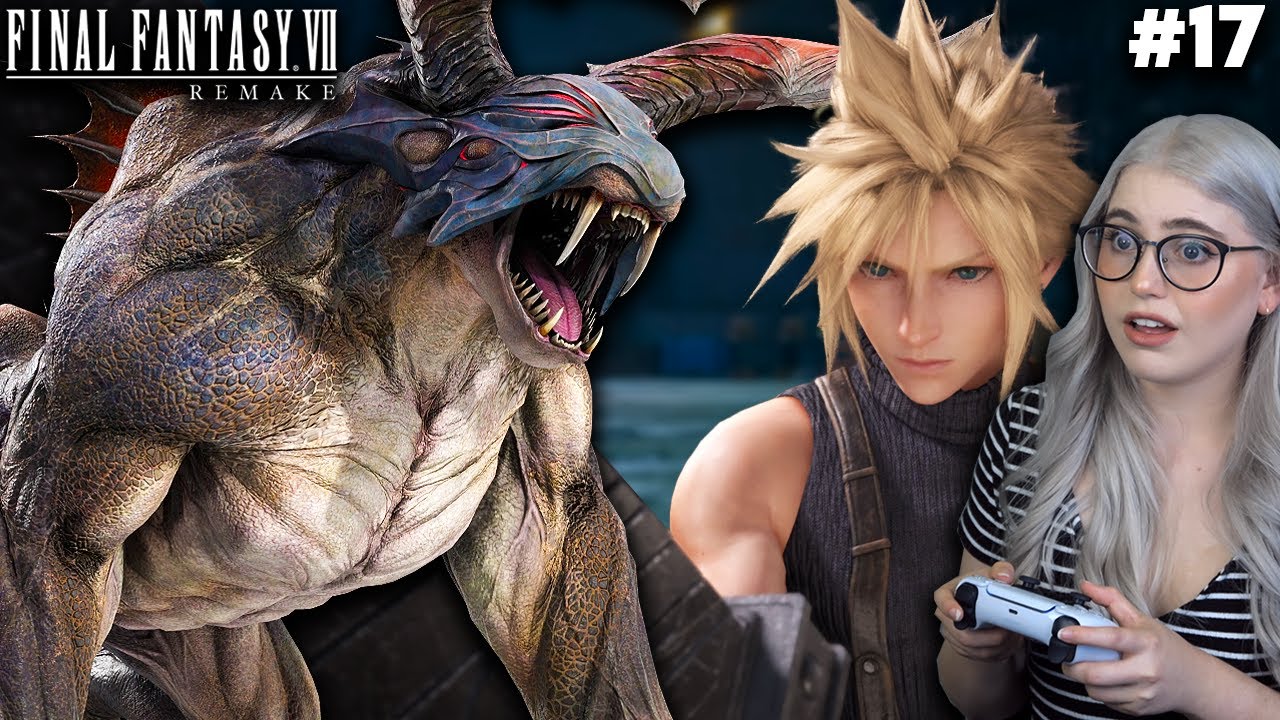My First Time Ever Playing Final Fantasy 7 Remake | Behemoth | Full ...