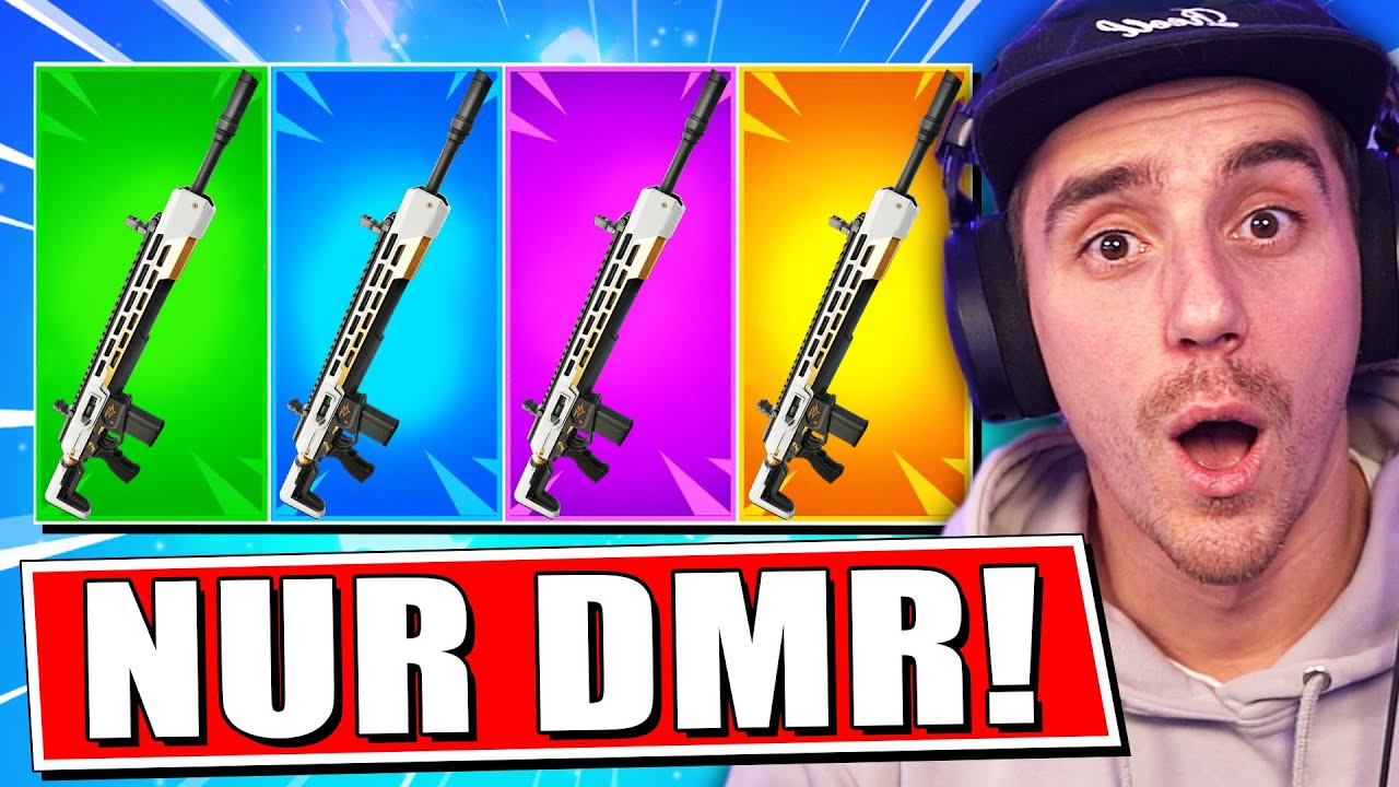 🎯Die „ONLY DMR“ Challenge in Fortnite! 🎯 - YouTube