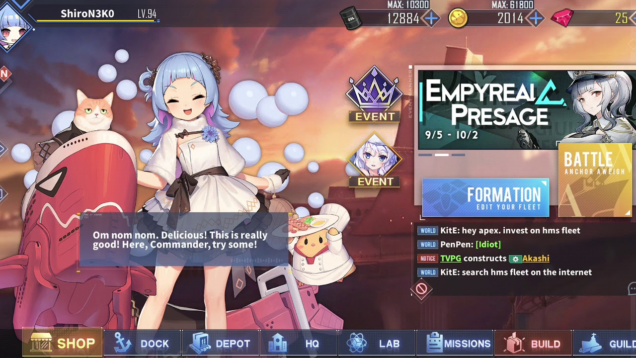 Azur Lane EN - Pledge with U-556 - YouTube