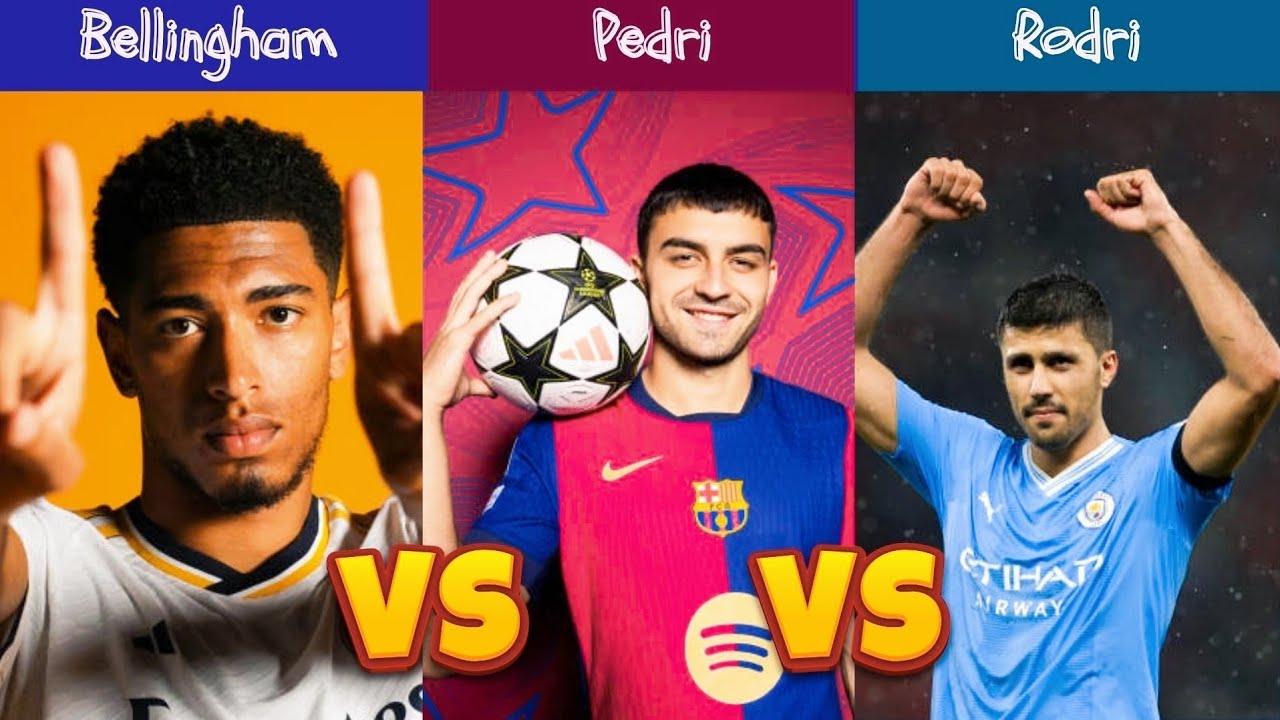 "Comparison: Bellingham vs Pedri vs Rodrygo: Who’s the BEST Young ...