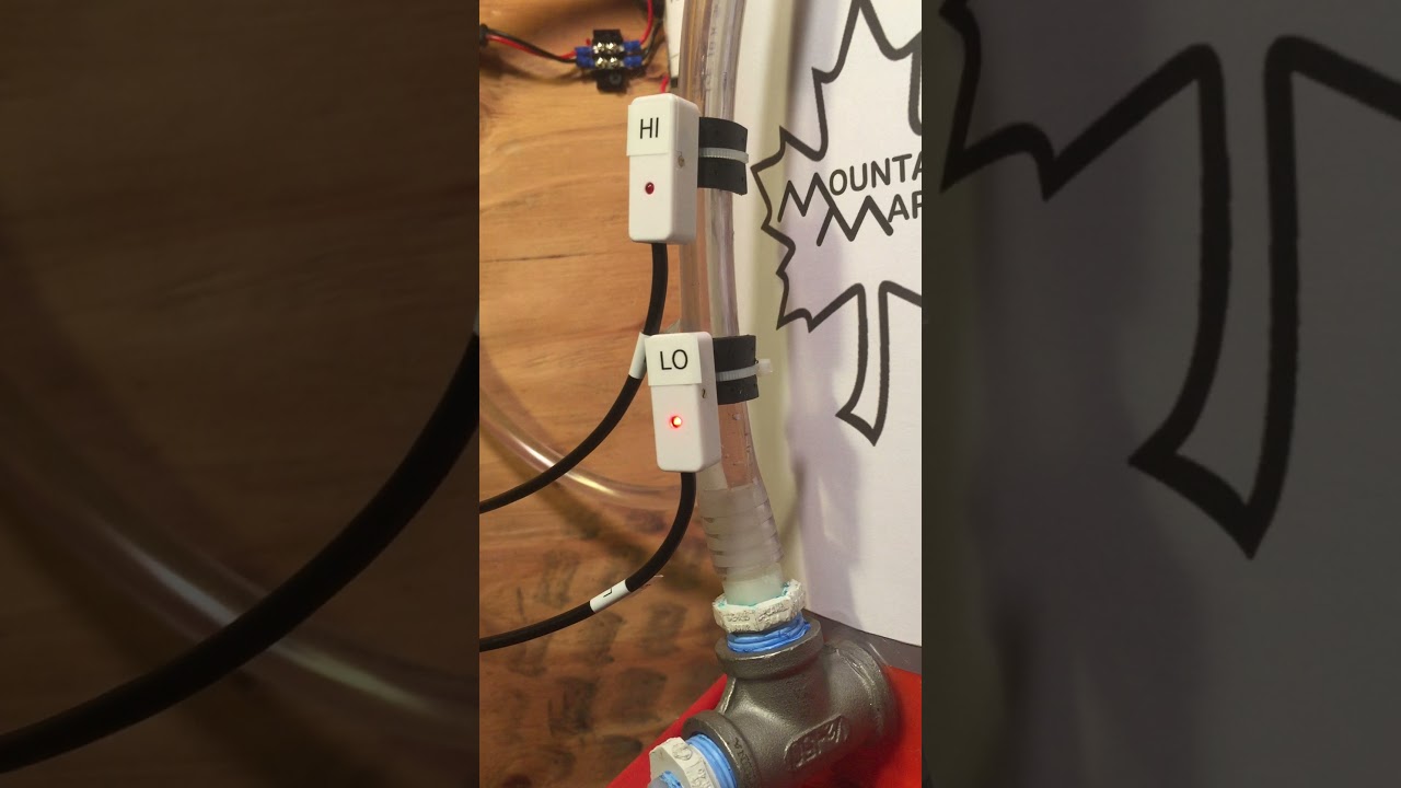 Maple Sap Head Tank Controller Demo - YouTube