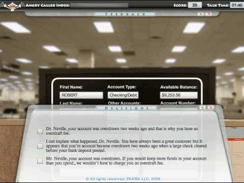 Call Center Customer Service Game from PAKRA - YouTube