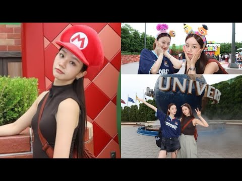 Girl's Day ヘリ、USJを満喫！マリオの帽子で記念ショットも…大阪旅行の様子を公開 - YouTube