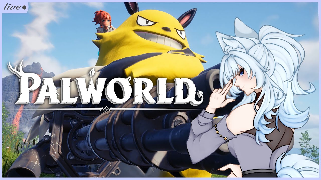 [ PalWorld ] first stream of 2025 | Kitsu Noxierra [ Mylix Live ] [ EN/ID ] - YouTube