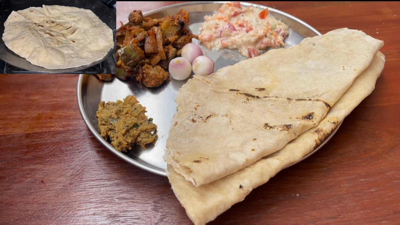 ಜೋಳದ ರೊಟ್ಟಿ | Jolada Rotti Recipe In Kannada | jowar bhakri recipe ...