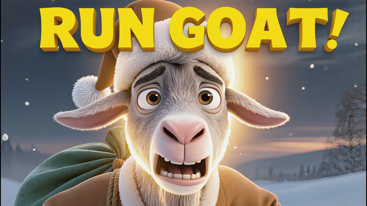 Run, Yule Goat! – Christmas Action Song for Kids - YouTube