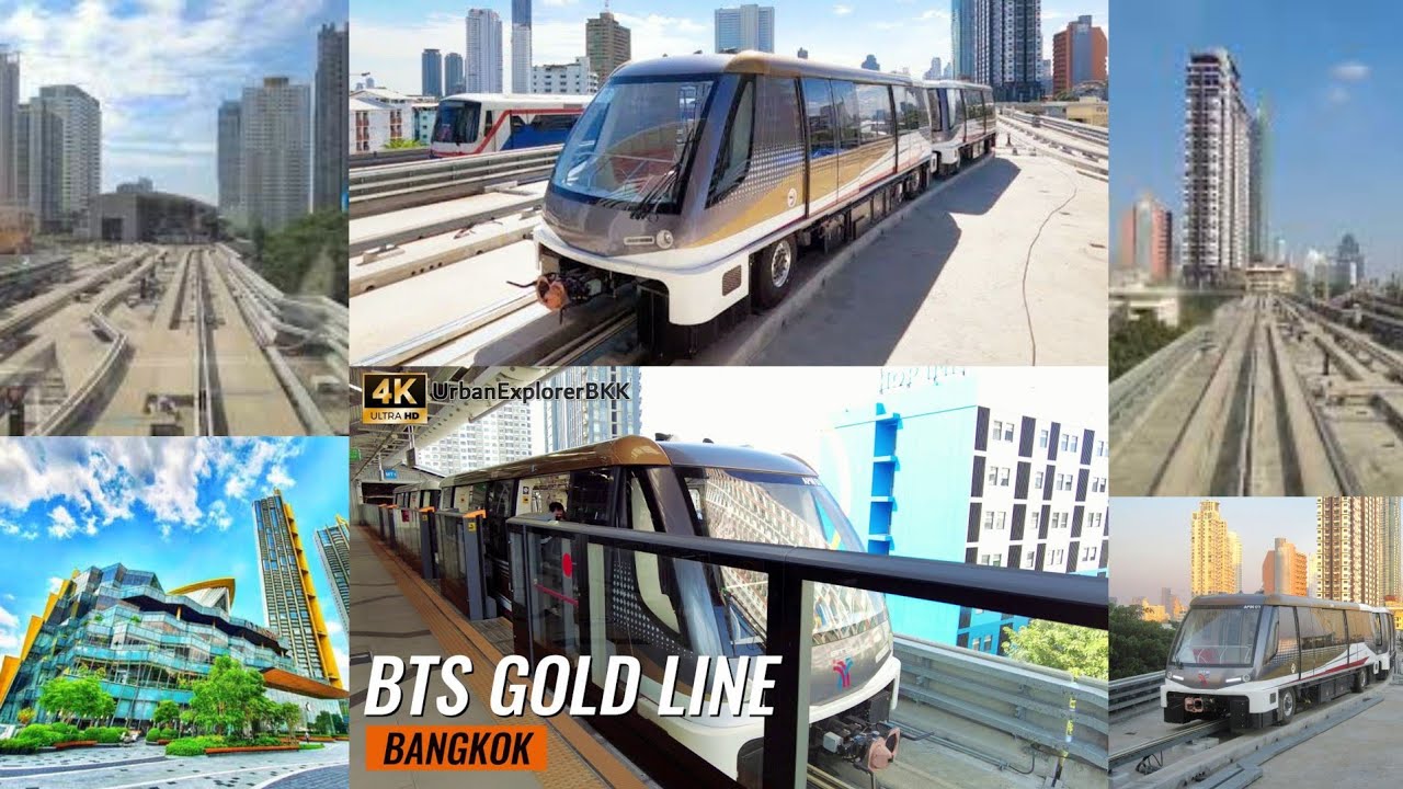 [4K 🇹🇭] วิธีที่ดีที่สุดในการเดินทางจาก ICONSIAM | BTS รถไฟฟ้าสายสีทอง | คู่มือท่องเที่ยวกรุงเทพฯ ...