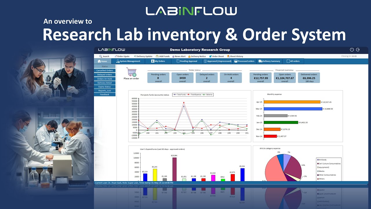 Science lab inventory system for researchers PhD students, Postdocs ...
