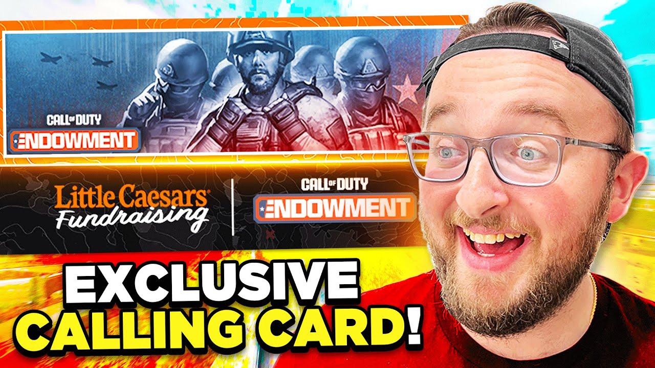 *NEW* Little Caesars x Call of Duty Endowment "SQUAD UP" Calling Card ...