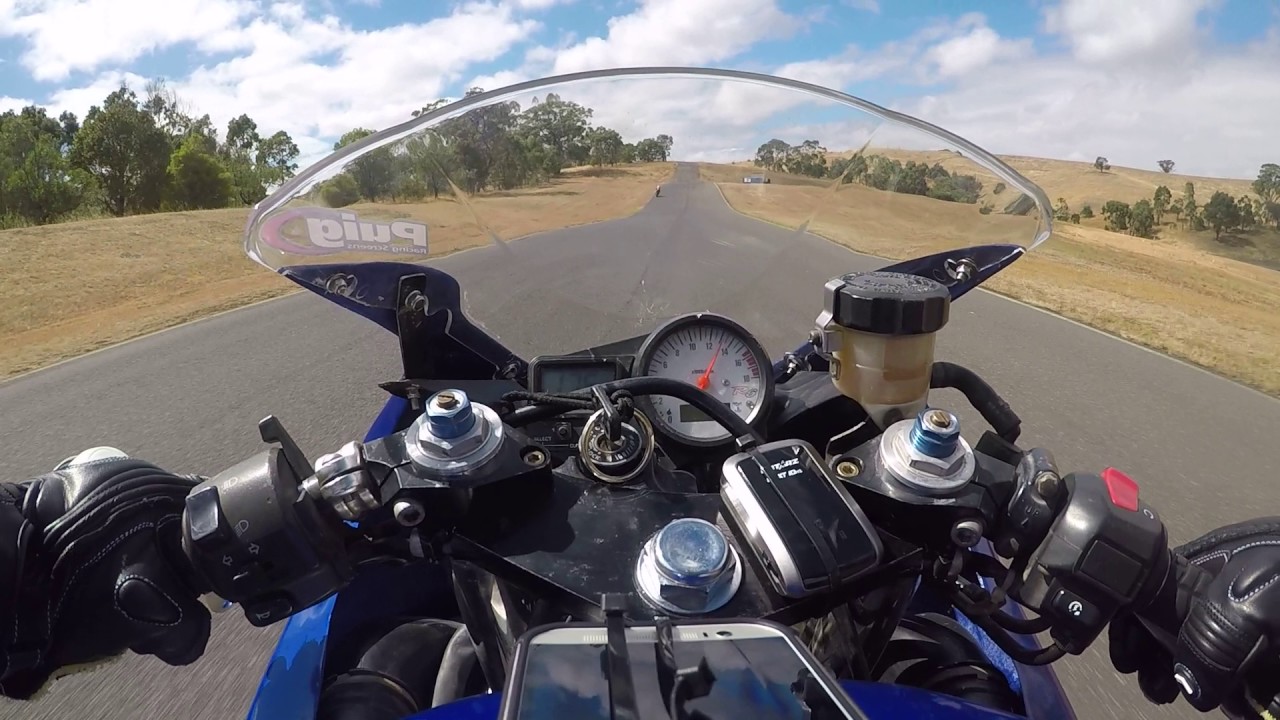 Broadford Track Day 21/01/17 Session 2 Onboard 1999 Yamaha R6 - YouTube