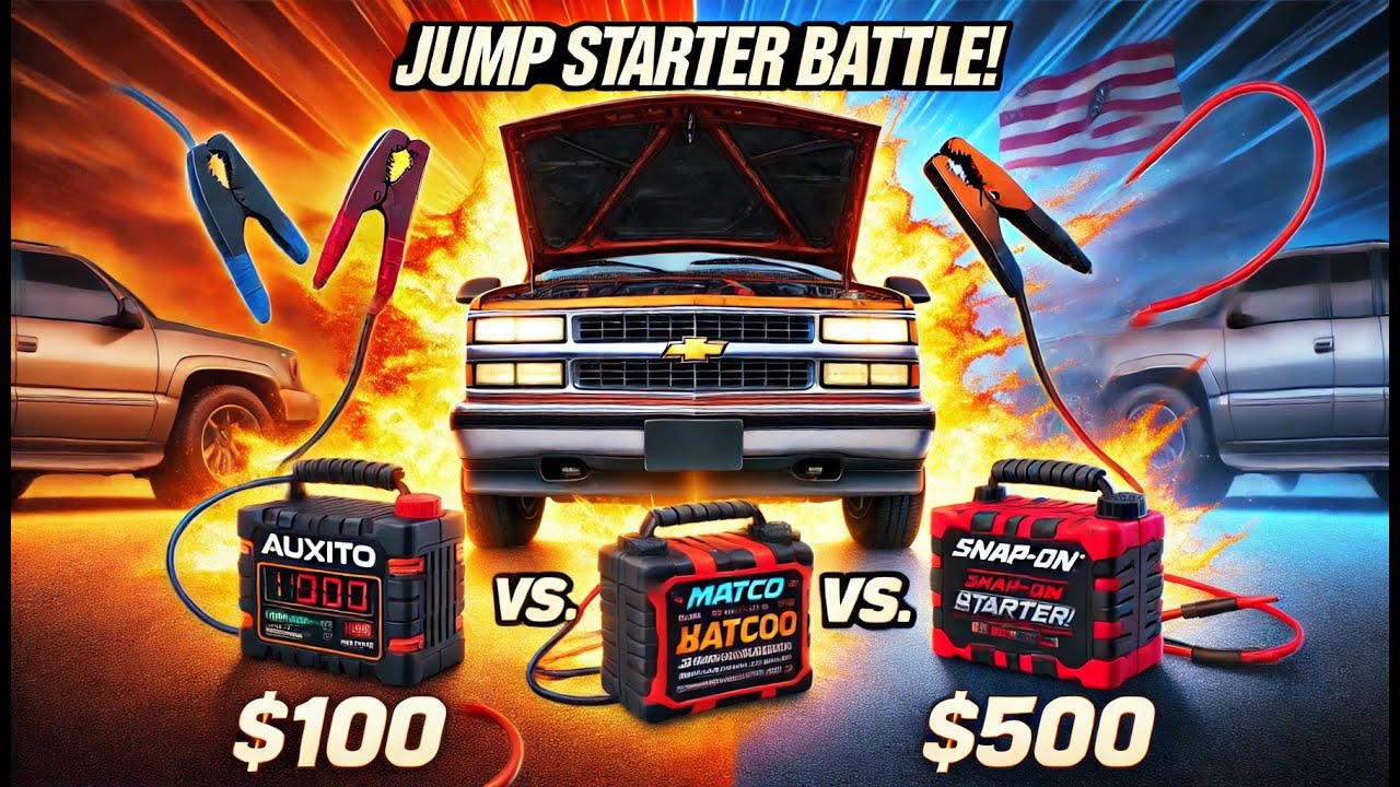 This Jump Starter SHOCKED Me! AUXITO vs Snap On vs Matco Comparison ...