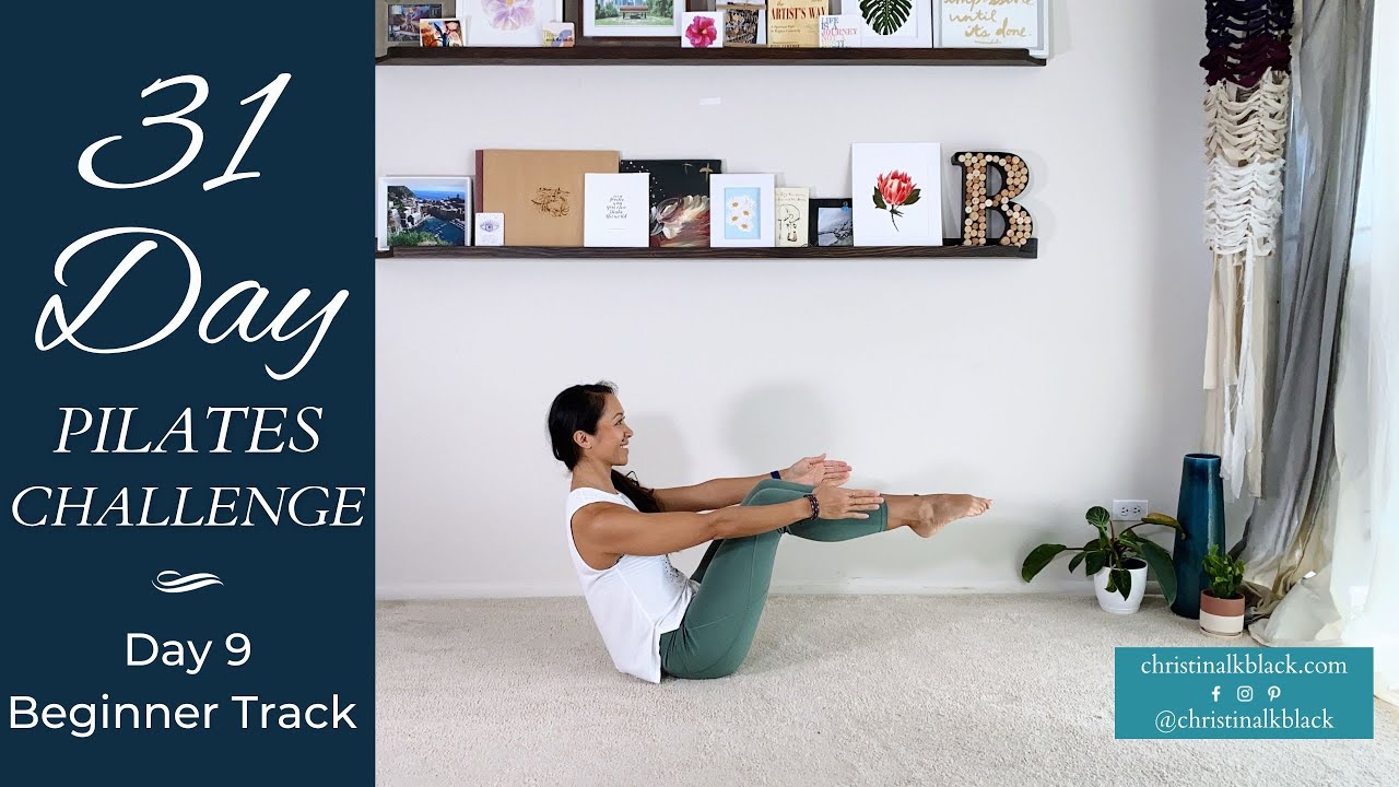 31 Day Pilates Challenge - Day 9 Beginner Track - YouTube