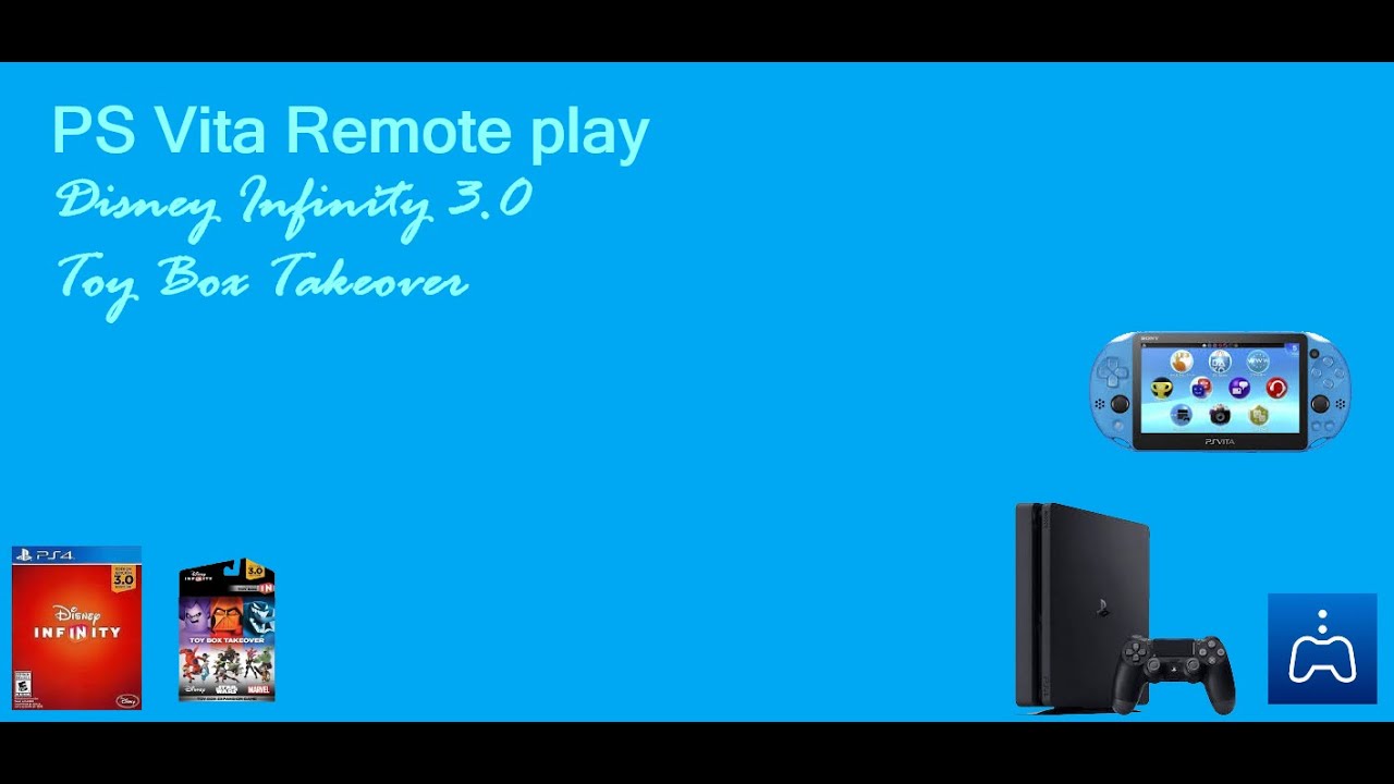 PS Vita Remote Play: Disney Infinity 3.0 Toy Box Takeover Gameplay ...