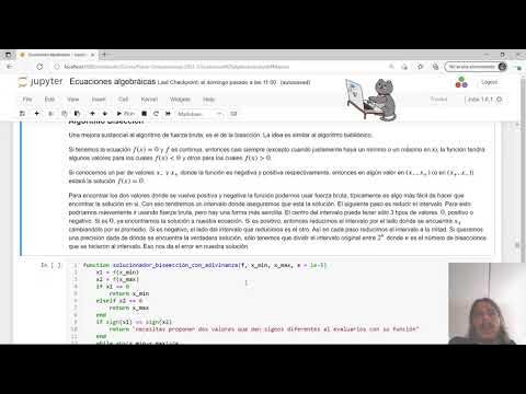 Fuerza bruta y algoritmo de la bisección - YouTube
