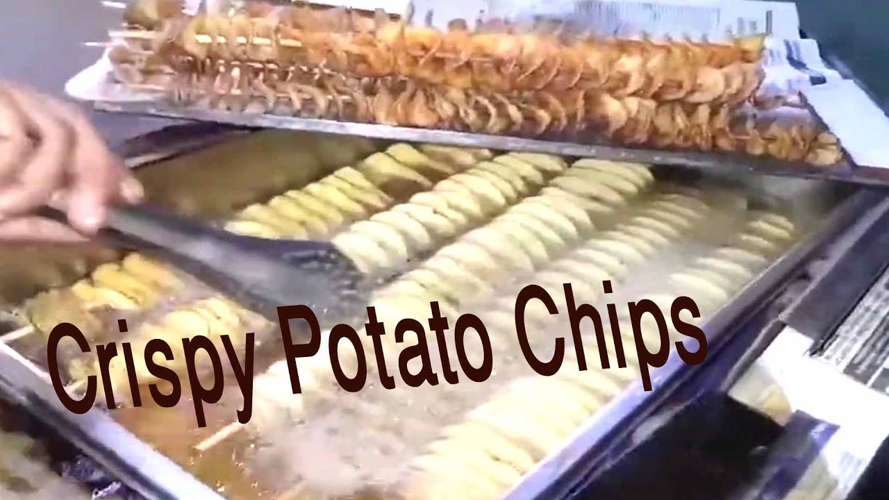 Crispy Fried Potato Chips | BD Street Food | Food Fantasy With HK # ...