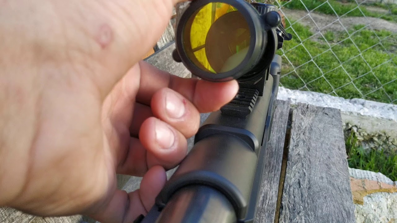 Sniper Rifle L115-B REDTARGET (características) - YouTube