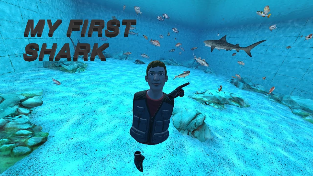 First Shark on Real VR Fishing - YouTube