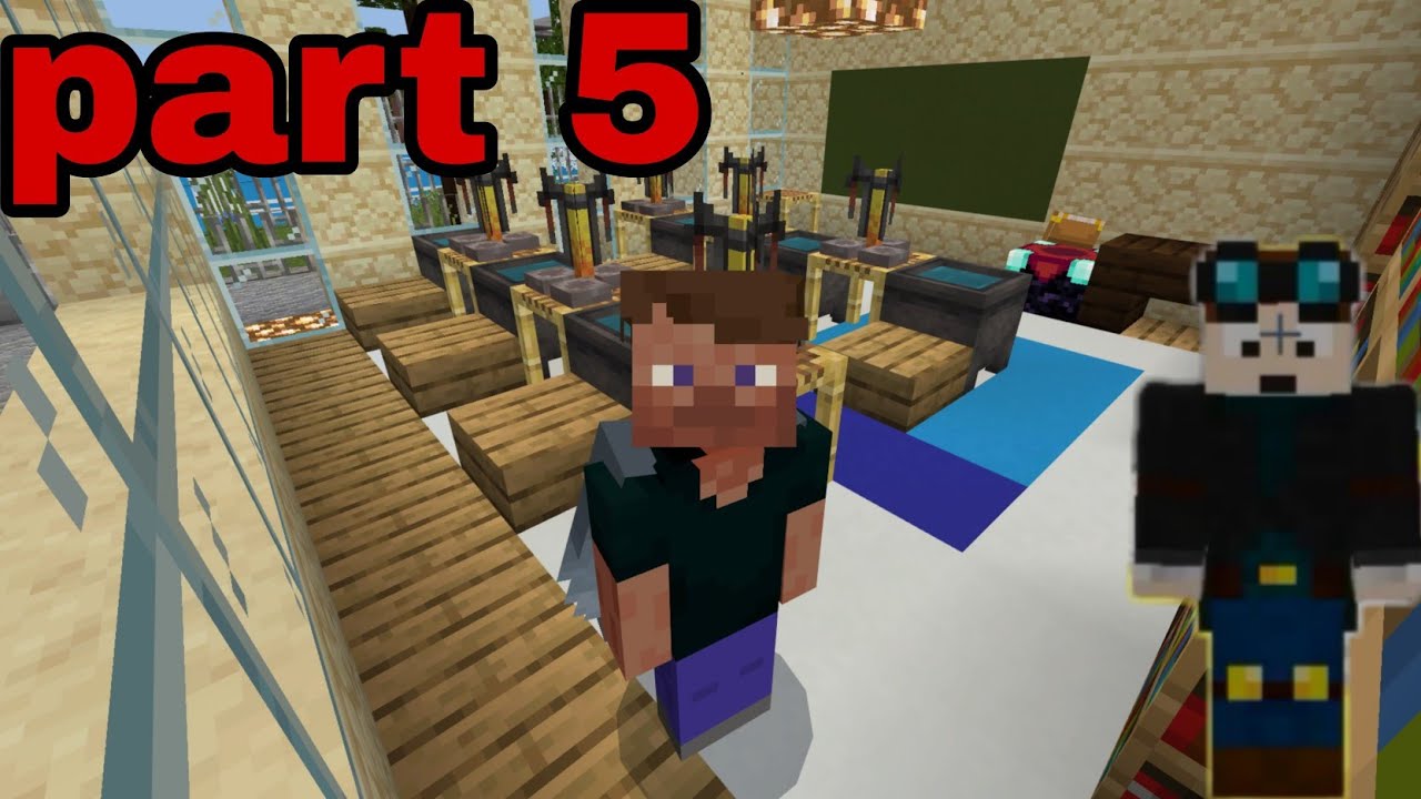 How to build dantdm high school part 4 classroom Block A&B 3/3 history ...