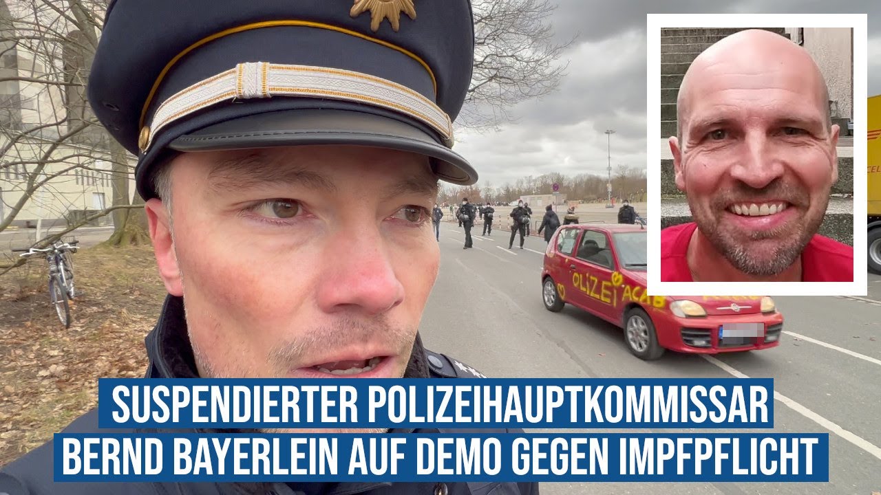 30.01.2022 #Nürnberg Suspendierter Polizeihauptkommissar Bernd ...
