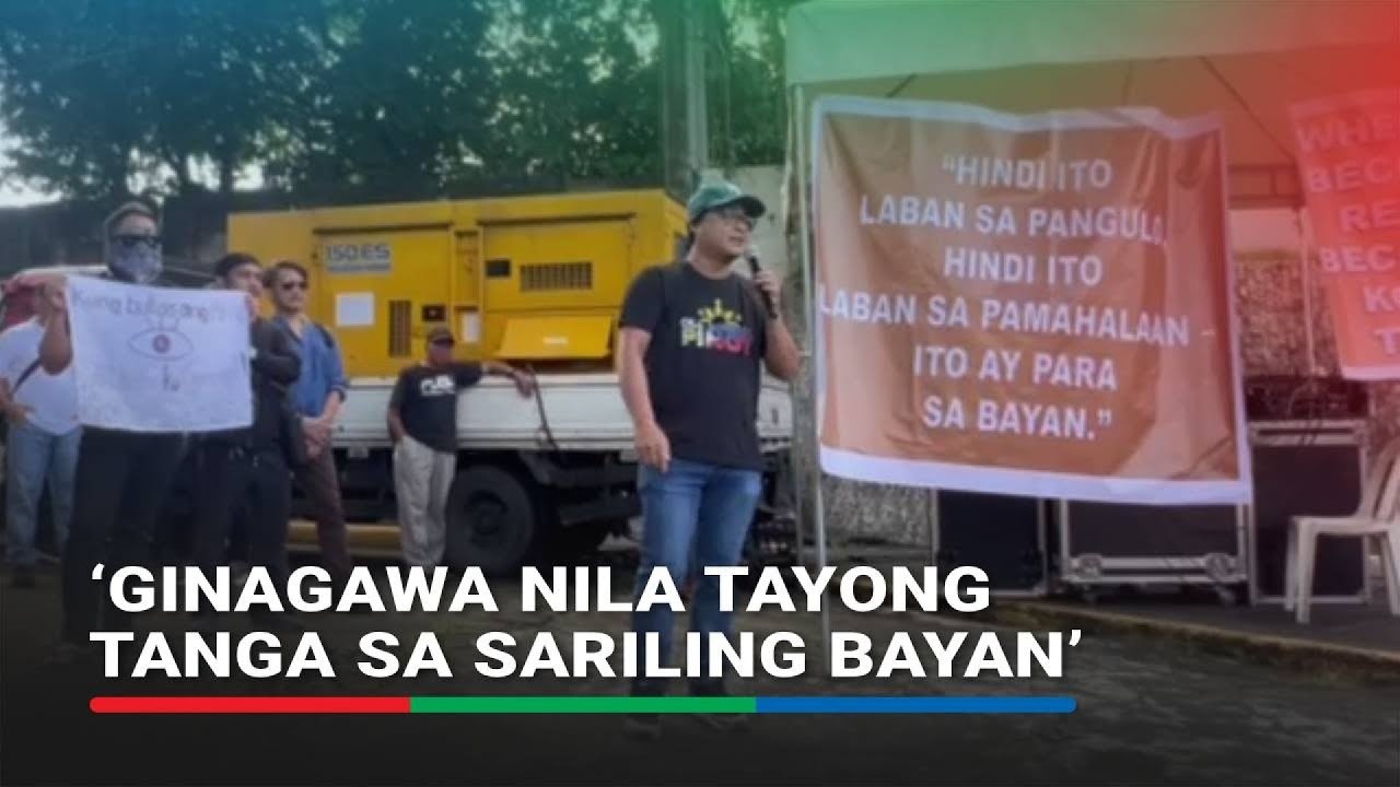 UPI nag-rally sa gilid ng EDSA People Power Monument | ABS-CBN News ...