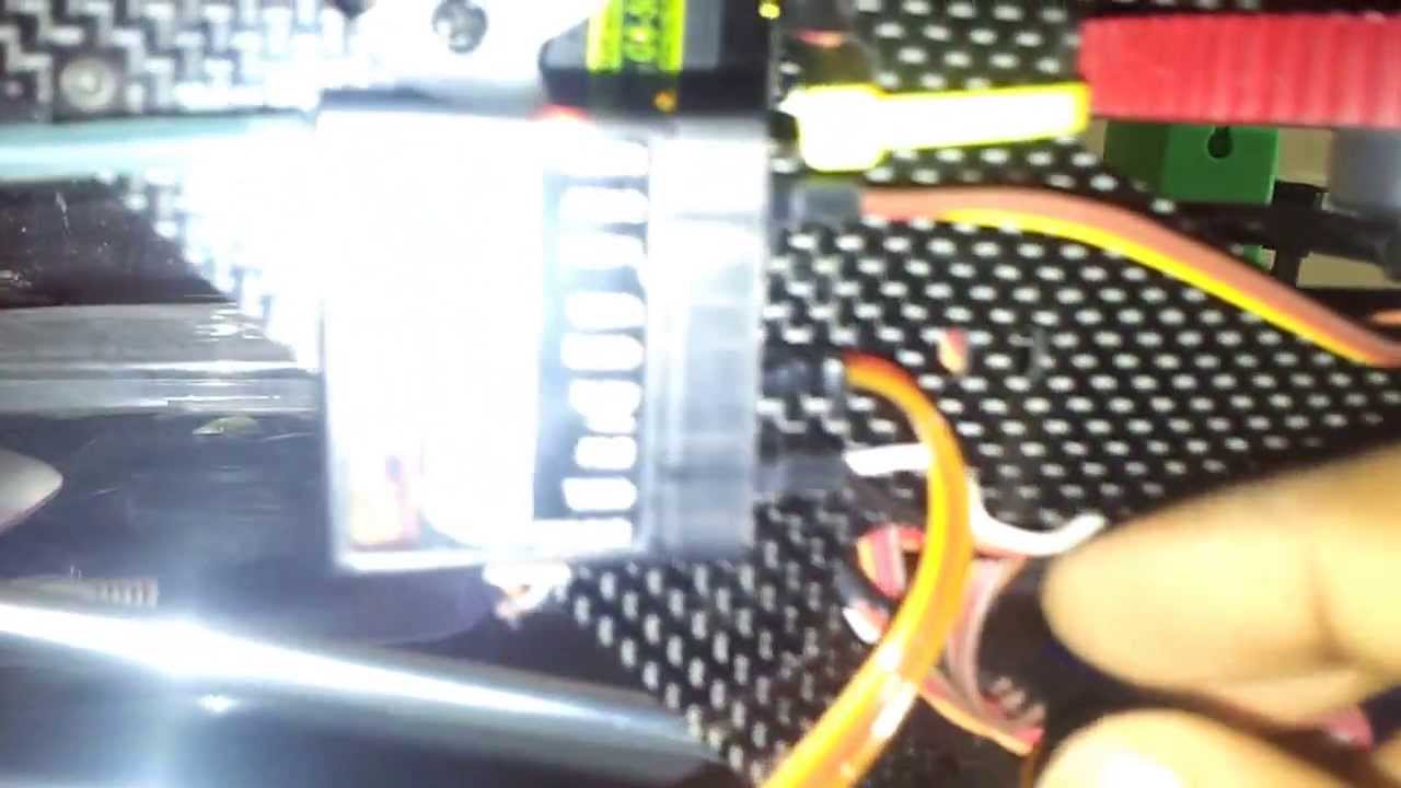 Mini Vbar Pitch Twitching Problem With Spectrum radio on gaui x5 - YouTube