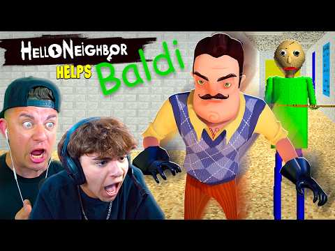 Hello Neighbor Helps Baldi