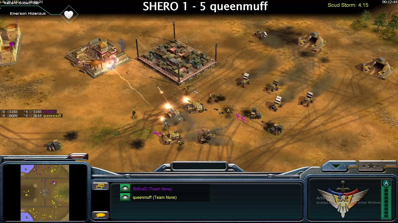 Semi's tournament SHERO VS Queenmuff - C&C ZERO HOUR - YouTube