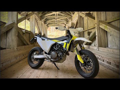 Husqvarna 701 Supermoto Lowered for short Rider | Part 1 - YouTube