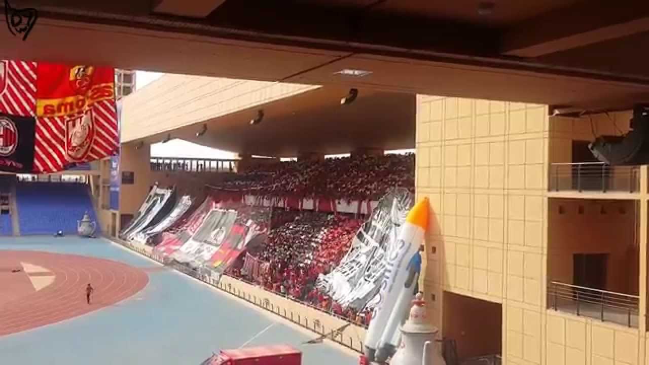 Tifo 3D Ultras winners (KACM 0-0 WYDAD) SAISON 2014-2015 || Full HD ...