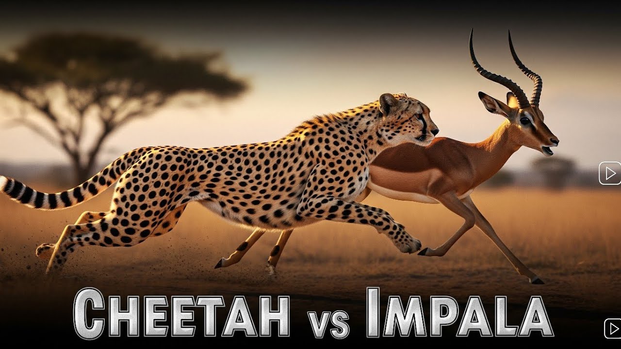 Epic Battle – Cheetah vs Impala | Ultimate Jungle Chase Fight | 4K ...