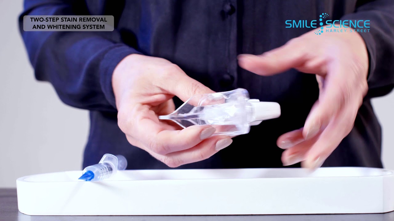 Smile Science Harley Street Professional Teeth Whitening Kit - YouTube