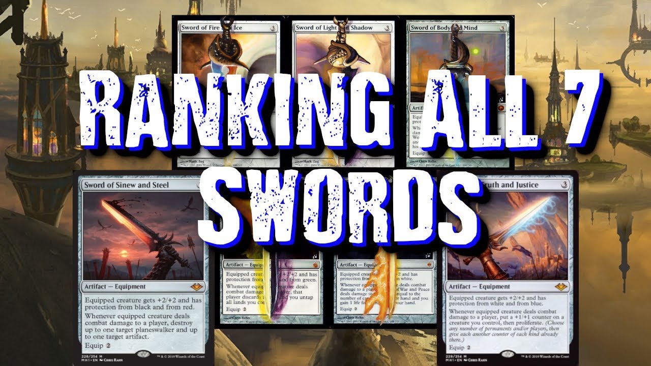Ranking All 7 Swords & Sword of Sinew and Steel - YouTube
