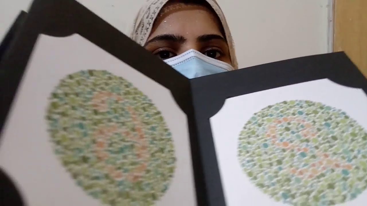 Colour vision testing made easy | Ishihara test | Colour vision test ...