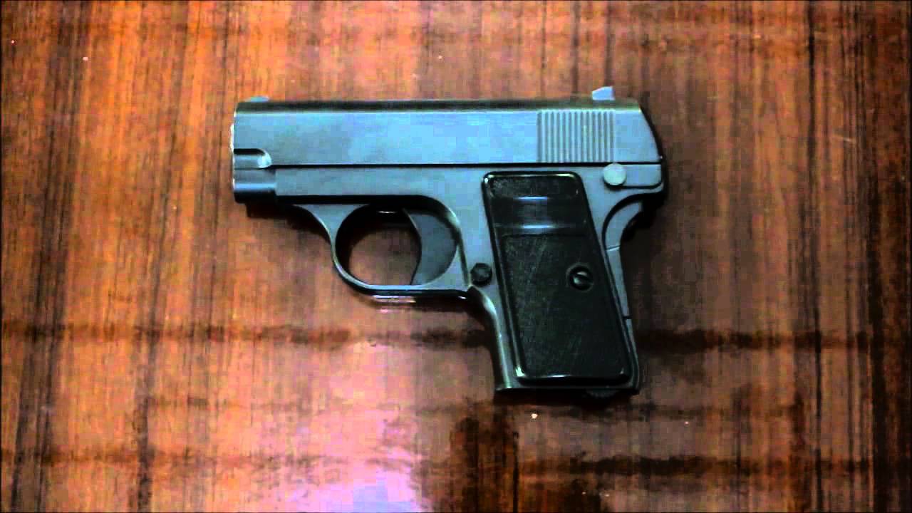 6mm Colt 1908 Vest Pocket Pistol review - YouTube
