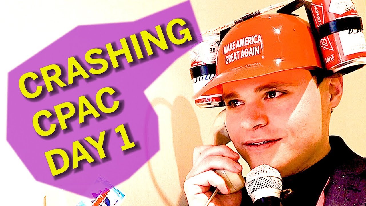 Crashing CPAC Day 1 - YouTube