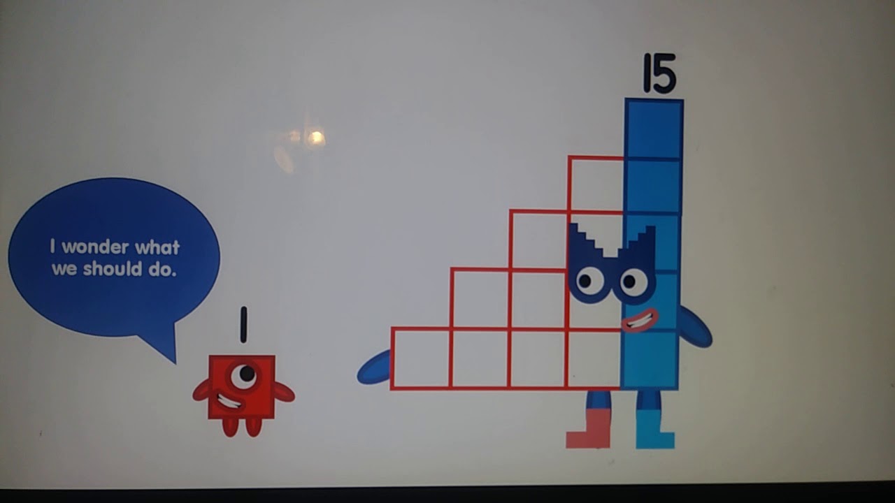 Numberblocks 16 (fanmade) with official 16 and new update - YouTube