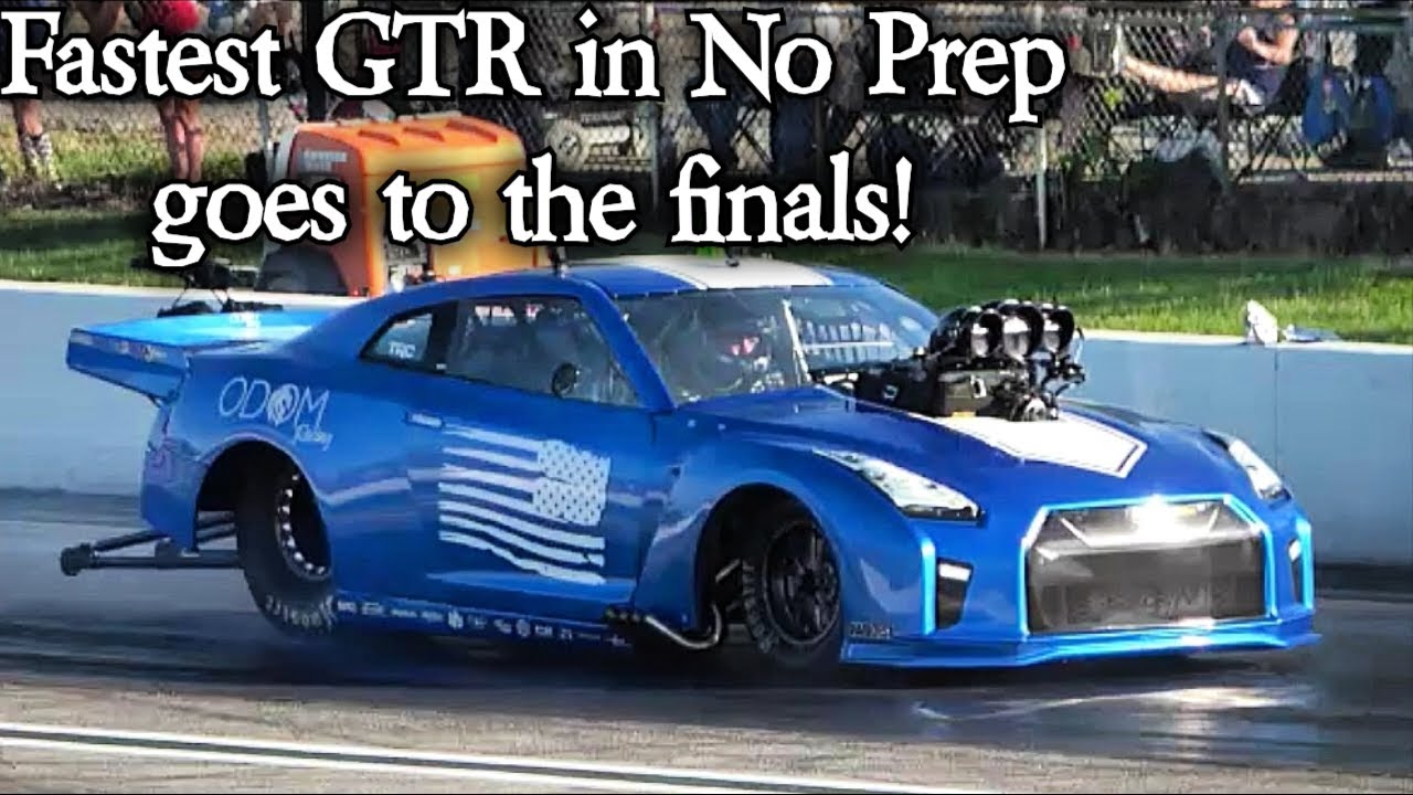 Fastest GTR in No Prep Goes to the Finals! - YouTube