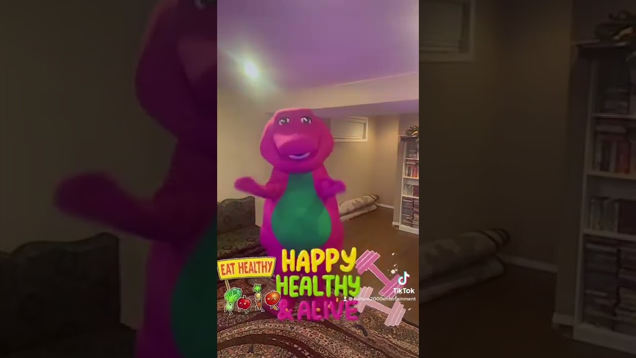 Let’s all do some exercises with Barney! 💪 - YouTube