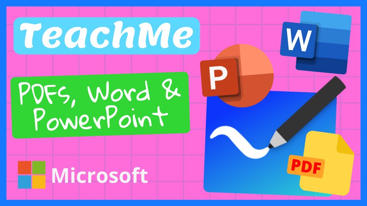 Microsoft Whiteboard Tutorial - Insert Documents 2021 - YouTube