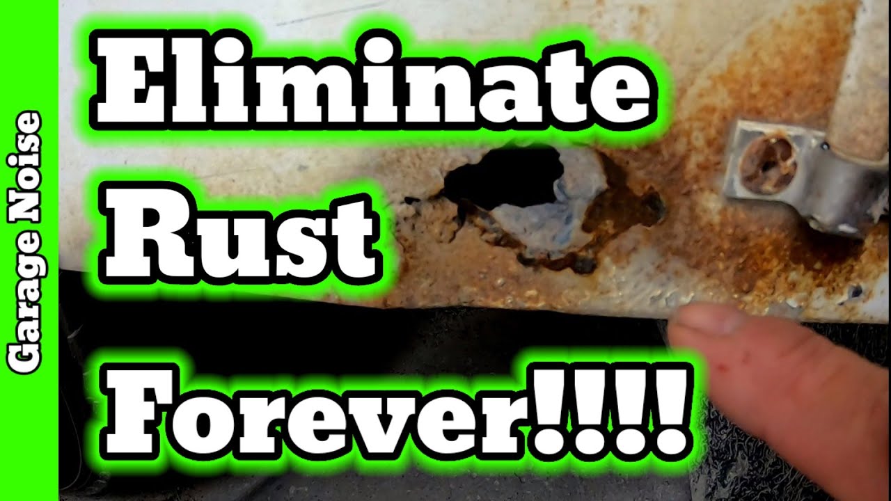How to patch rust with metal. diy auto body, garage noise - YouTube