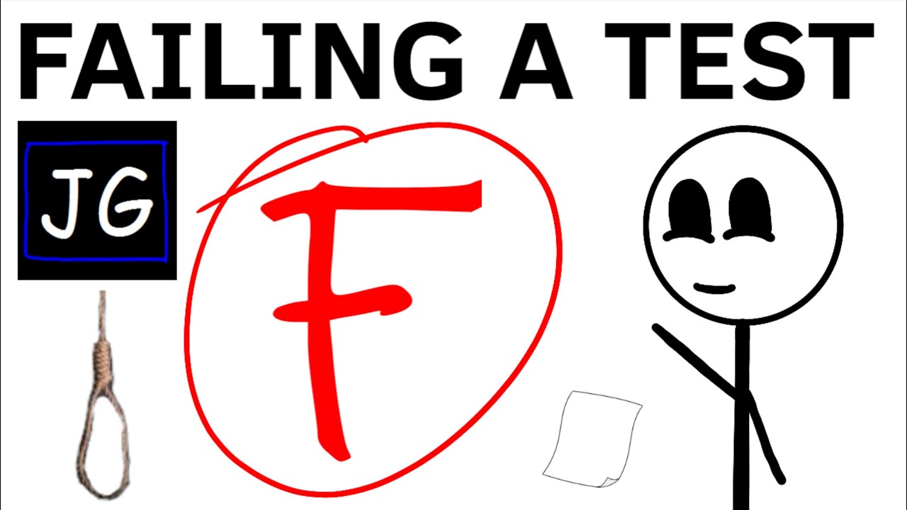 Stages of Failing a Test [8 Stages] - YouTube