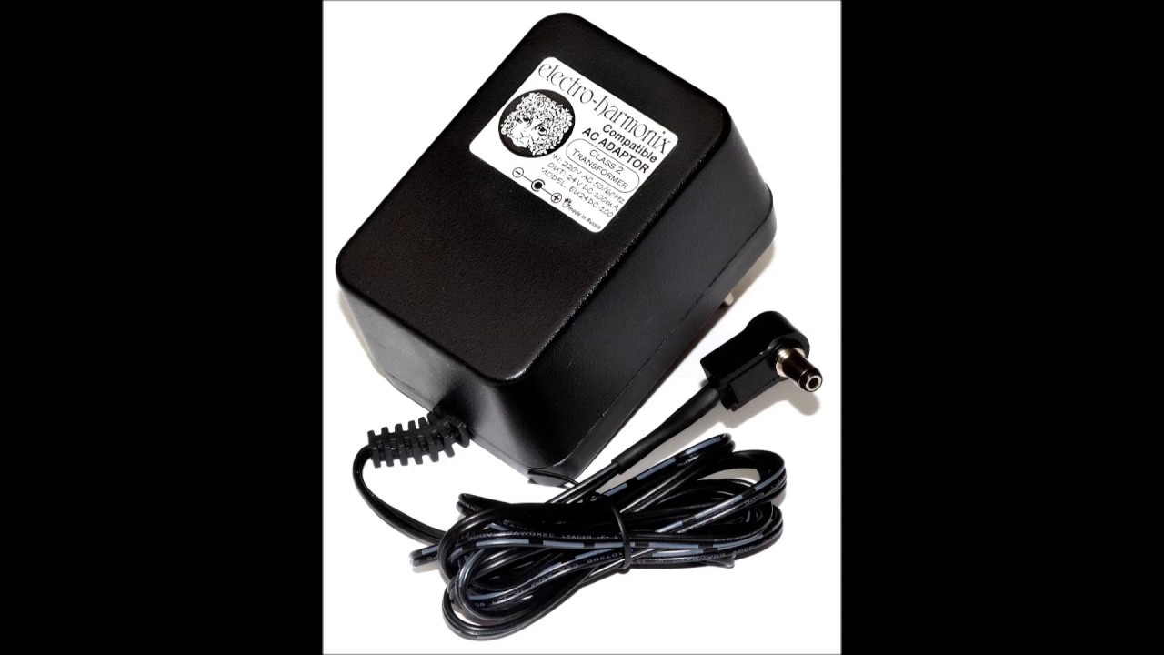 Electro-Harmonix Power Supply/AC Adaptor EU24DC-100 (24v/100mA) - YouTube