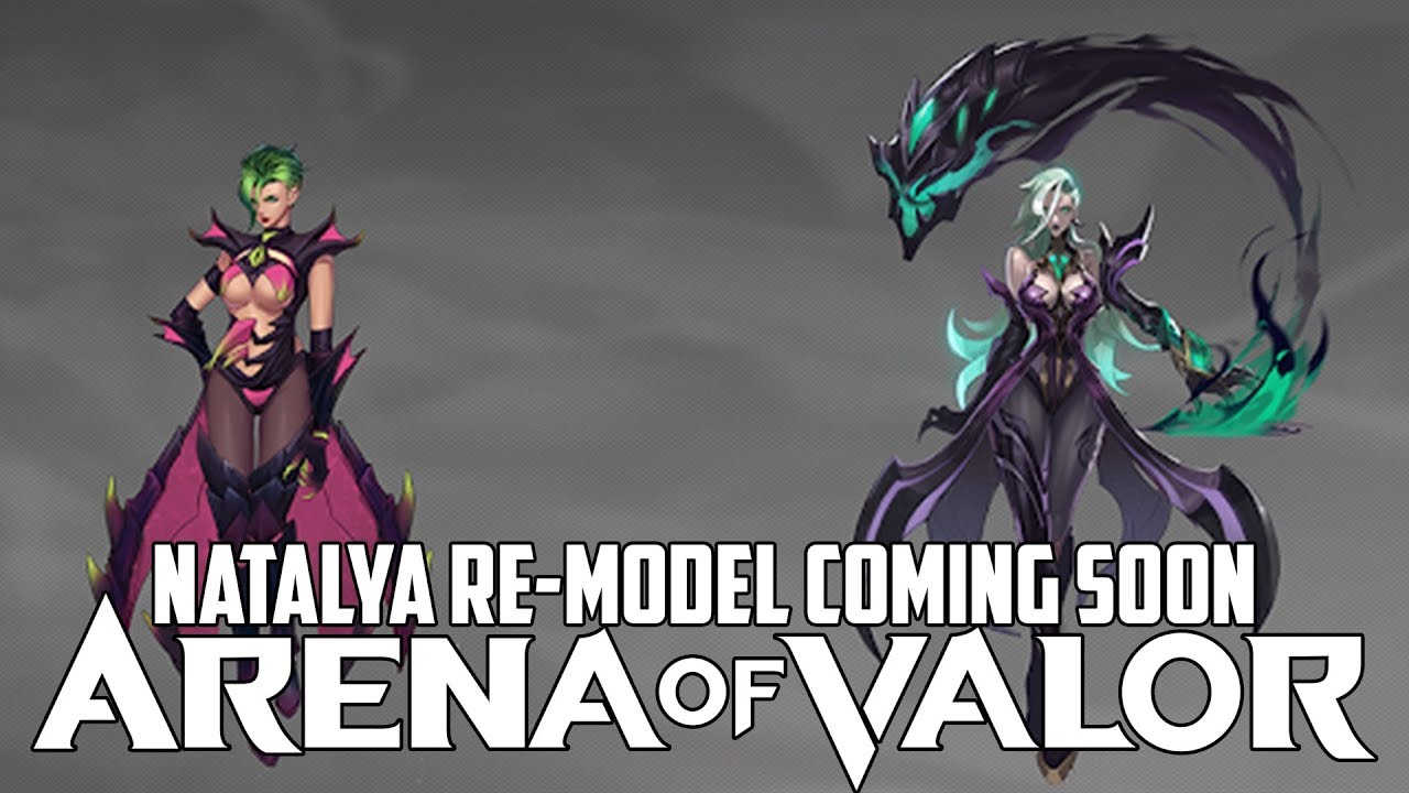 NATALYA CHARACTER REWORK | MODEL REVIEW EP.2 | Arena of Valor ...