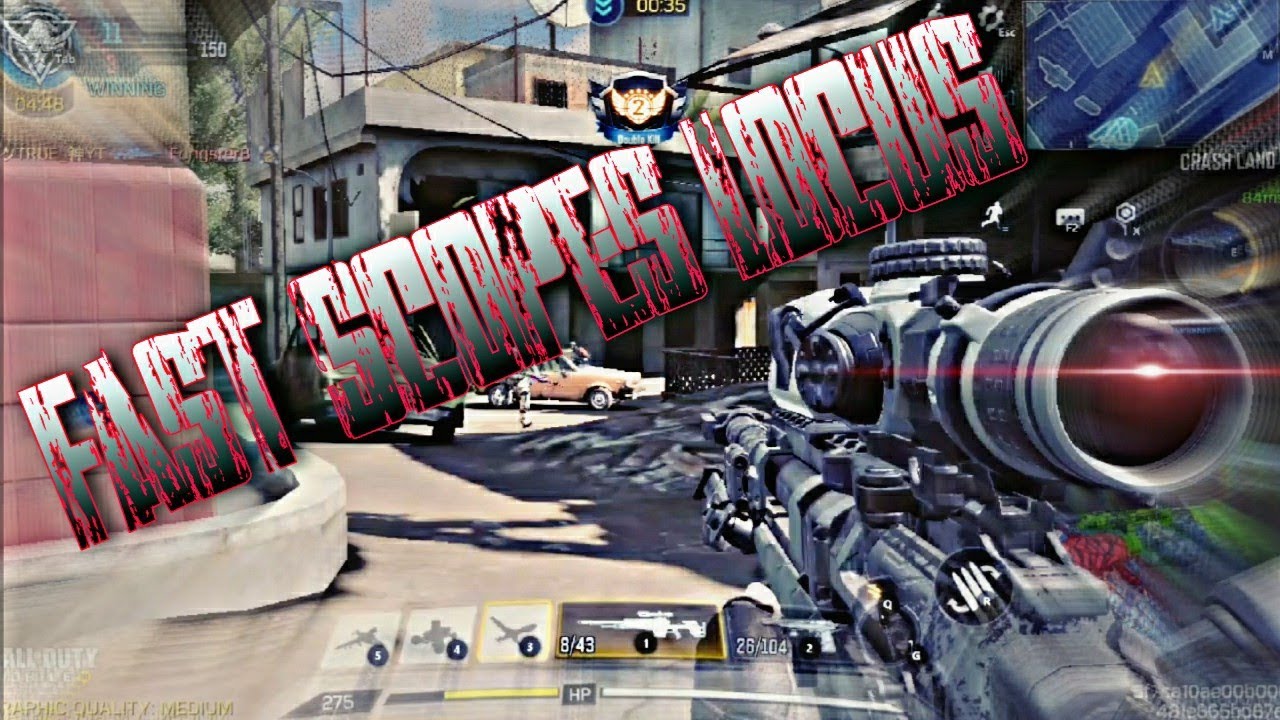 Quick Scopes With The Locus On Cod: Mobile - YouTube