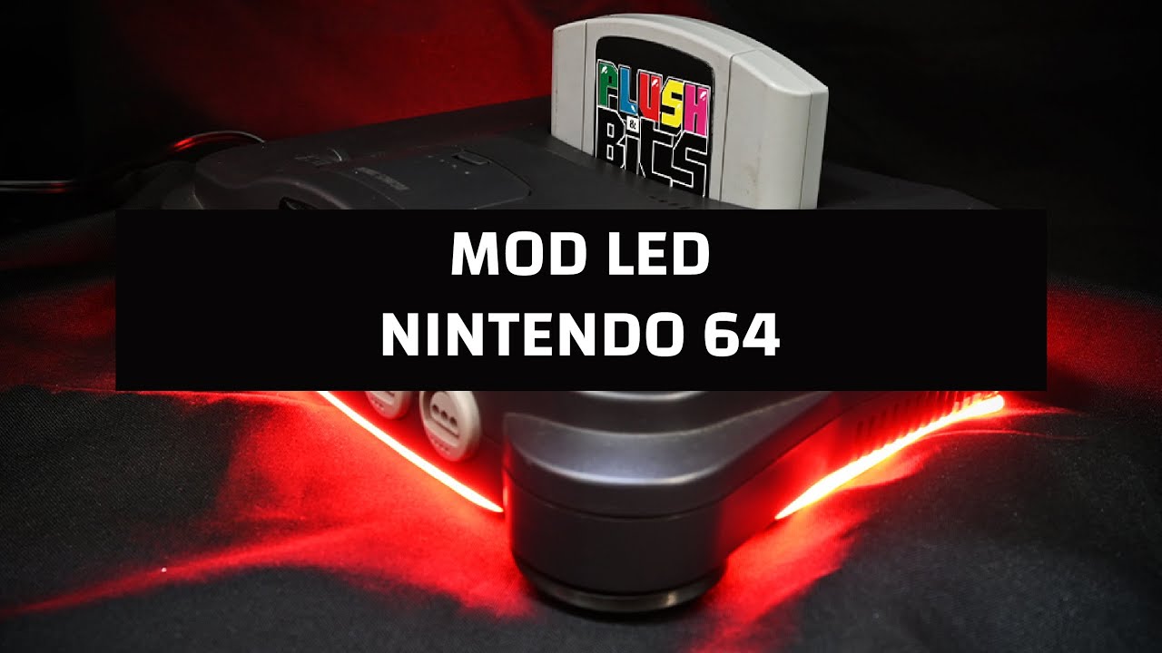 Nuestro primer Live - Mod led Nintendo 64 - YouTube