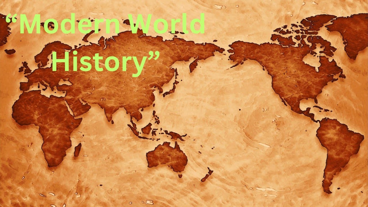 "Modern World History"| History | TE | Untold Story!! - YouTube