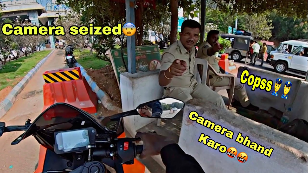 POLICE 👮‍♂️ WALO NE ROKH LIYA SAPTHAGIRI CHECK POINT PAR🚨 | CAMERA ...