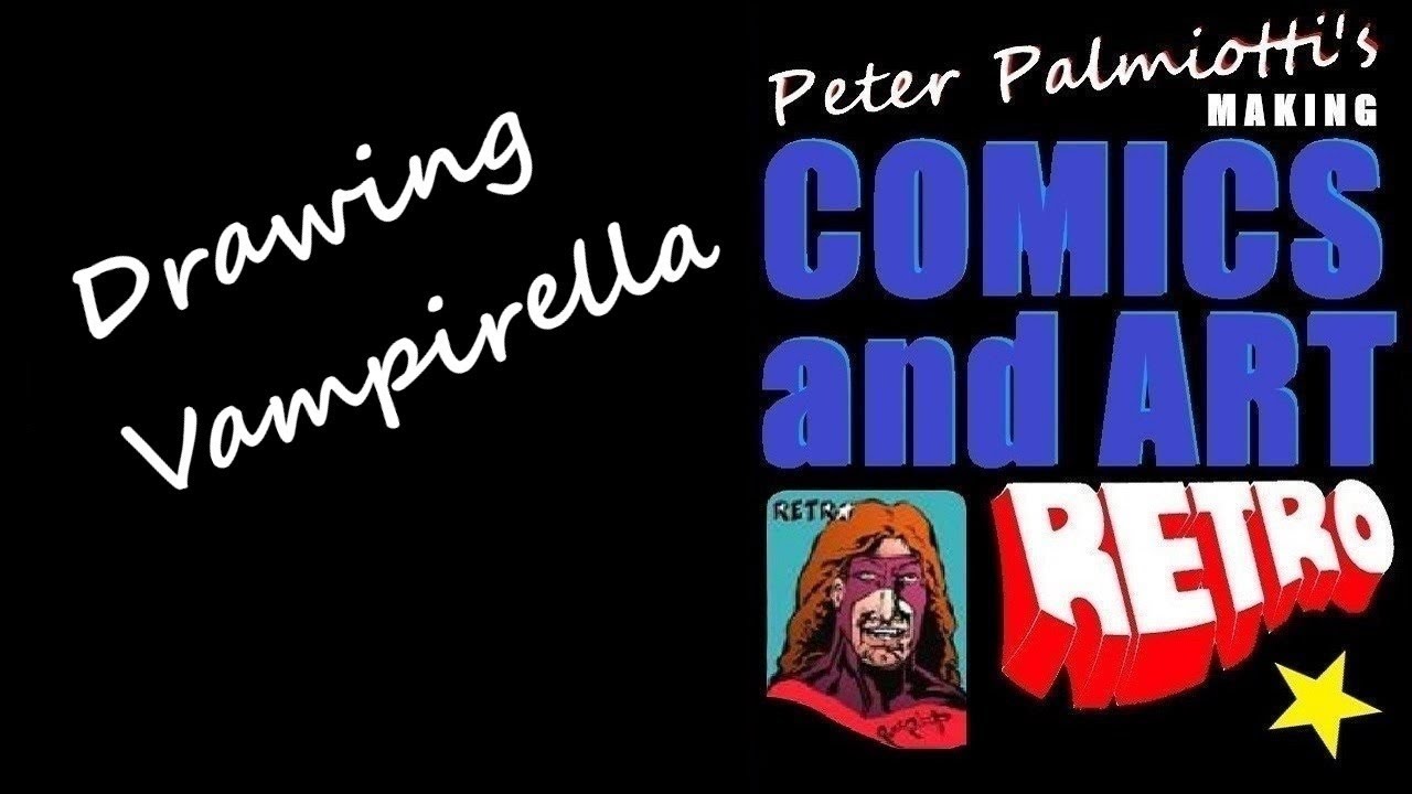 Drawing Vampirella - Making COMICS and ART EP 147 - YouTube